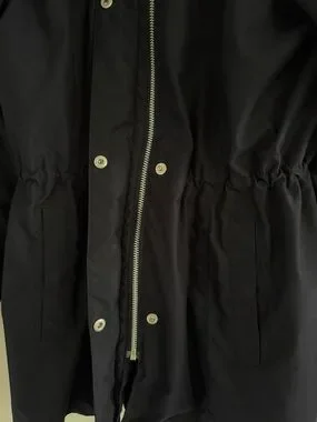 Lands' End | Jackets & Coats | Lands End Navy Blue Rain Jacket Womens ...